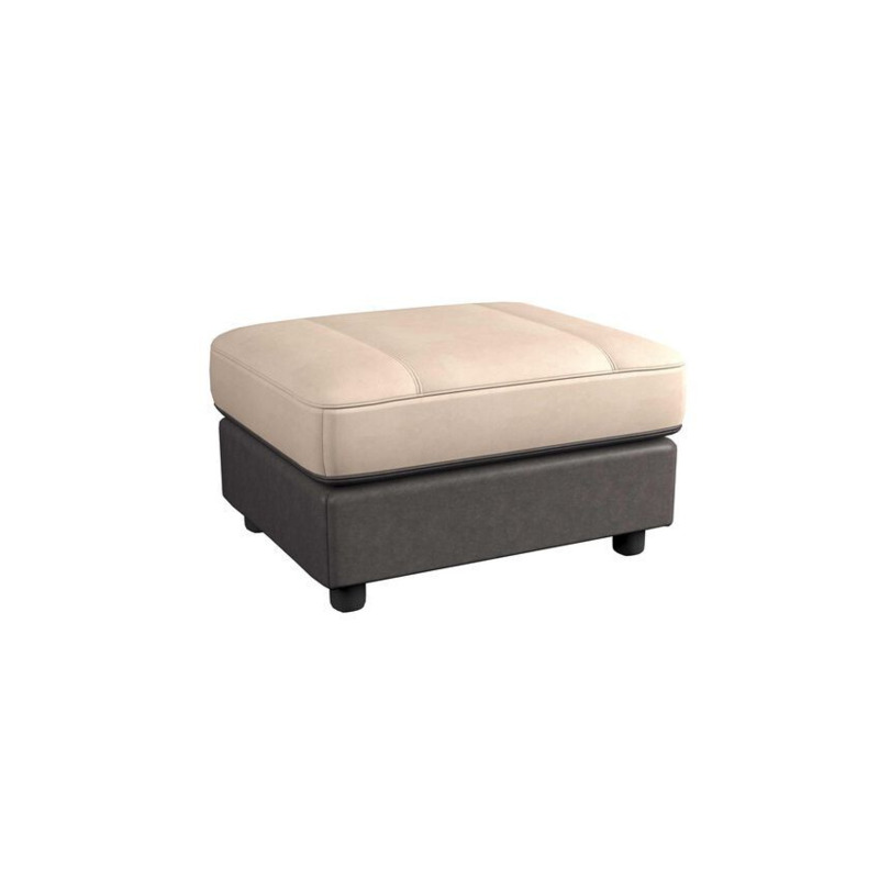 ScS Living White Cormac Storage Footstool by SCS | ufurnish.com