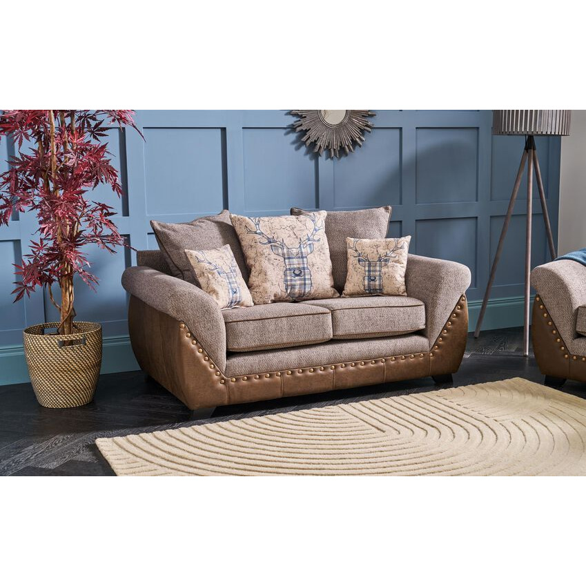 ScS Living Clyde Fabric 2 Seater Sofa Scatter Back by SCS | ufurnish.com