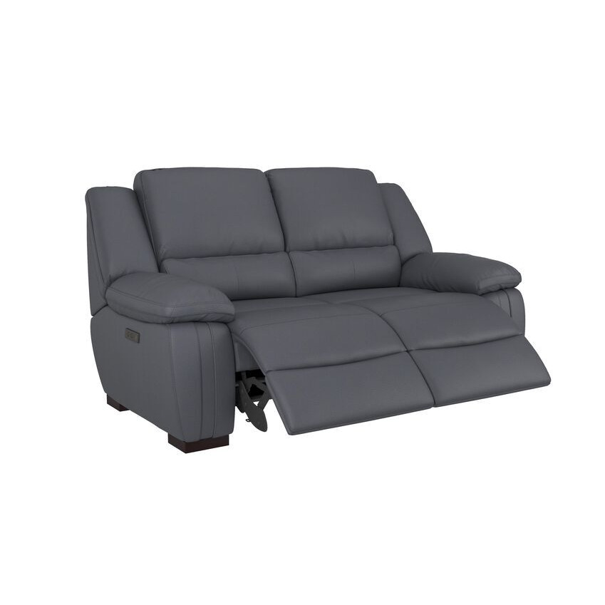 ScS Living Purple Fallon Leather 2 Seater Power Recliner Sofa by SCS ...
