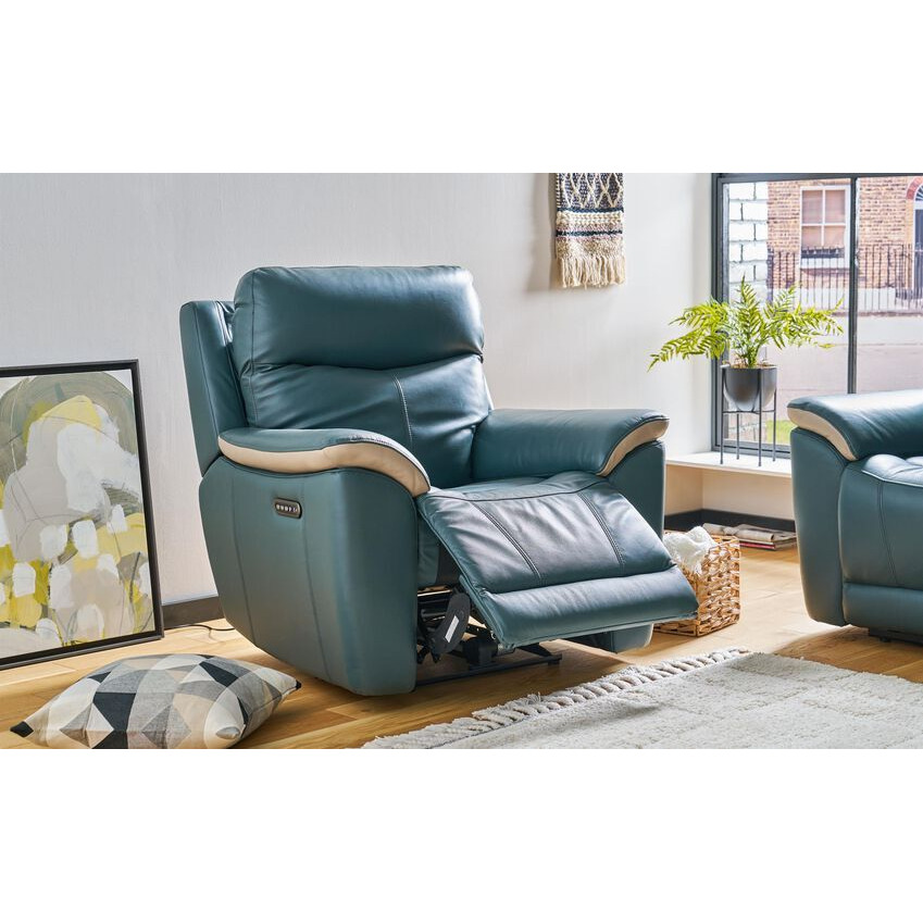 ScS Living Ethan Power Recliner Chair with Head Tilt by SCS | ufurnish.com