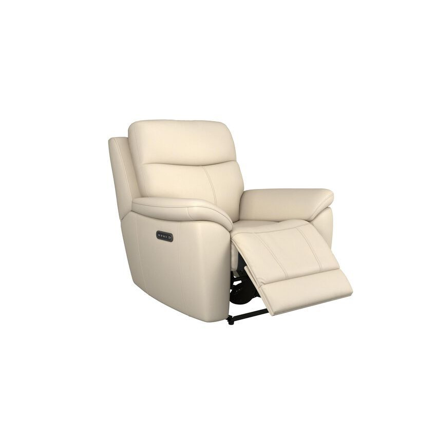 ScS Living Cream Ethan Power Recliner Chair by SCS | ufurnish.com