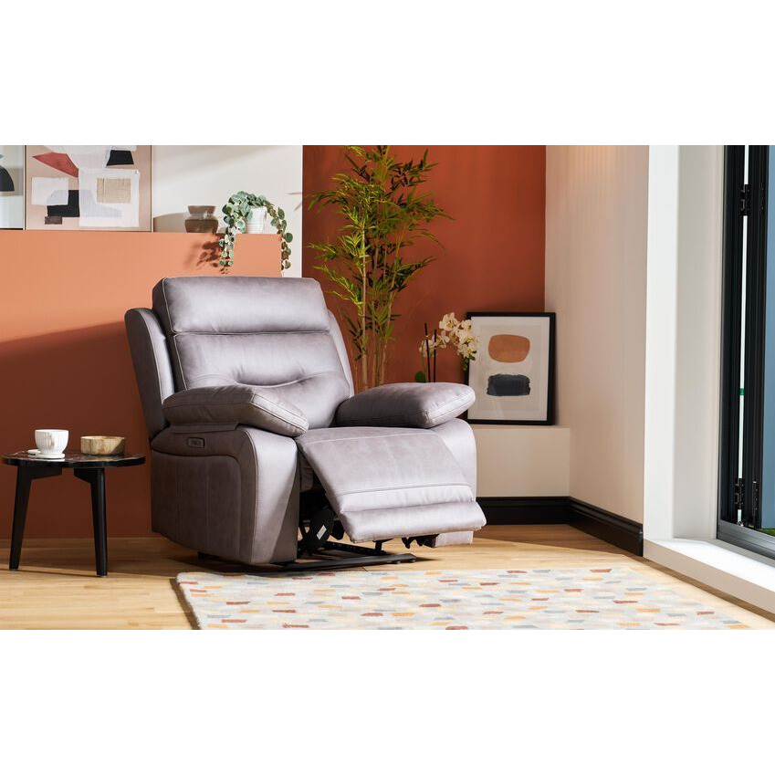 Endurance Forest Fabric Power Recliner Chair by SCS | ufurnish.com