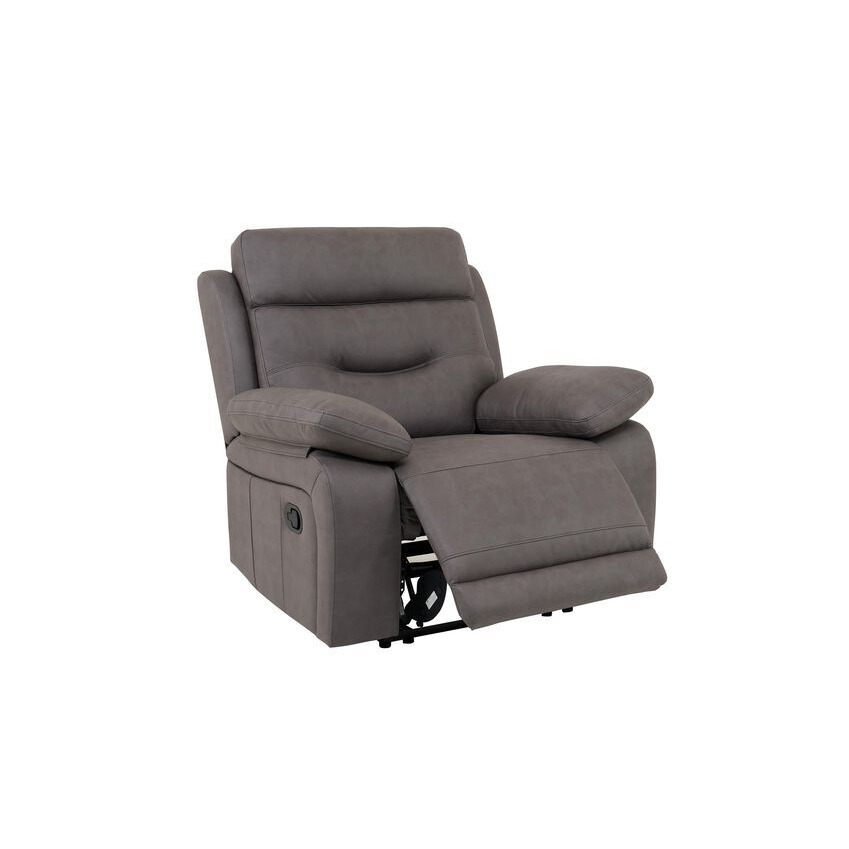 Endurance Grey Forest Fabric Manual Recliner Chair by SCS | ufurnish.com
