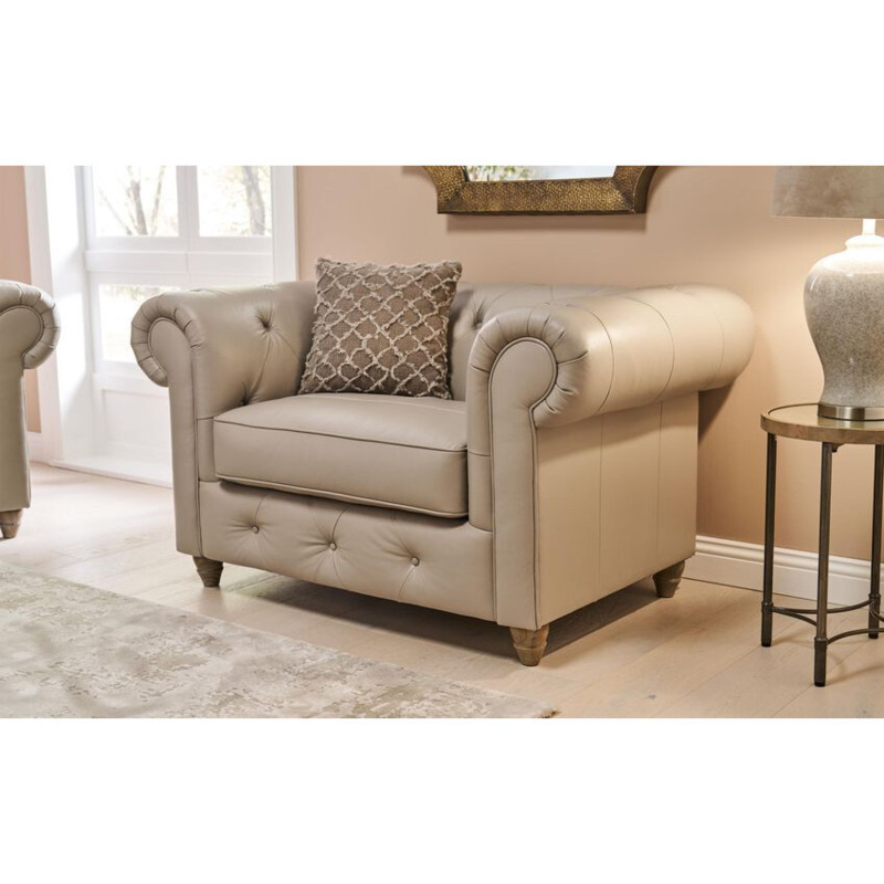 ScS Living Melrose Leather Snuggle Chair by SCS | ufurnish.com