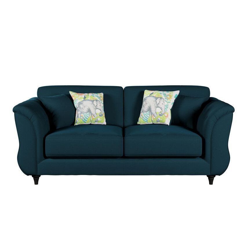 ScS Living Green Tallulah Fabric 3 Seater Sofa by SCS | ufurnish.com