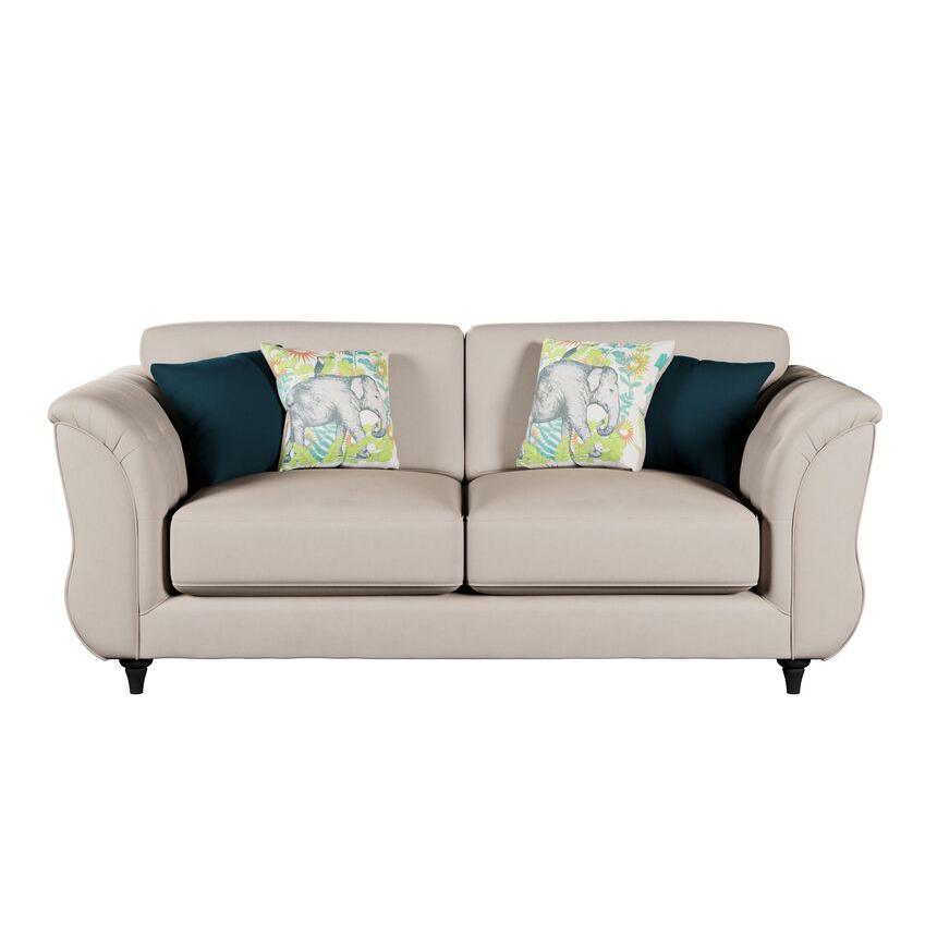 ScS Living Grey Tallulah Fabric 3 Seater Sofa by SCS | ufurnish.com