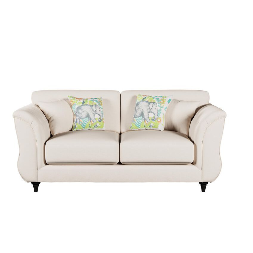 ScS Living Cream Tallulah Fabric 2 Seater Sofa by SCS | ufurnish.com