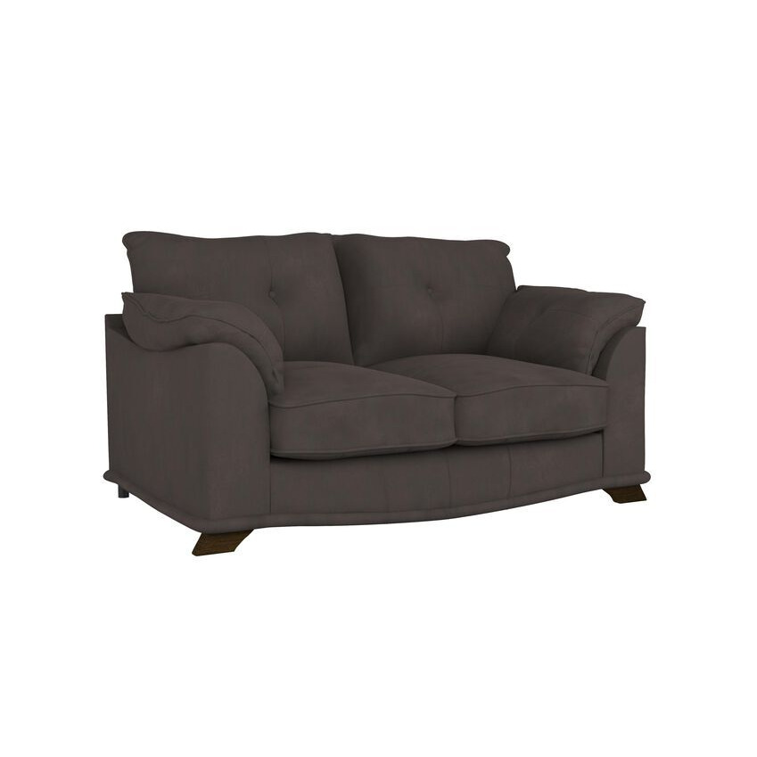 ScS Living Grey Sammy Leather 2 Seater Sofa by SCS | ufurnish.com
