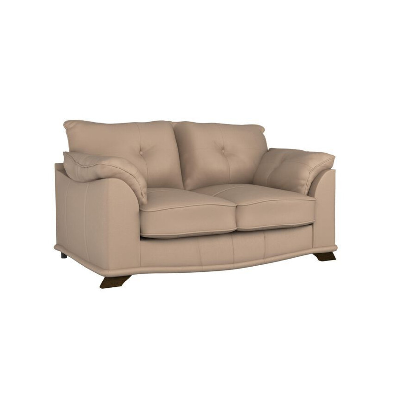 ScS Living Cream Sammy Leather 2 Seater Sofa by SCS | ufurnish.com
