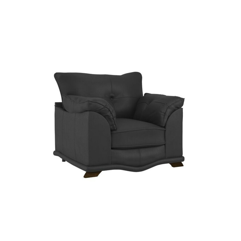 ScS Living Black Sammy Leather Standard Chair by SCS | ufurnish.com