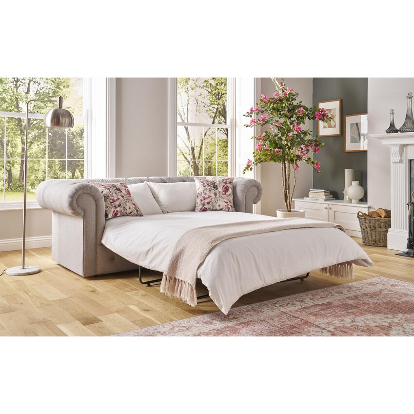 ScS Living Abbey Fabric 3 Seater Sofa Bed by SCS | ufurnish.com