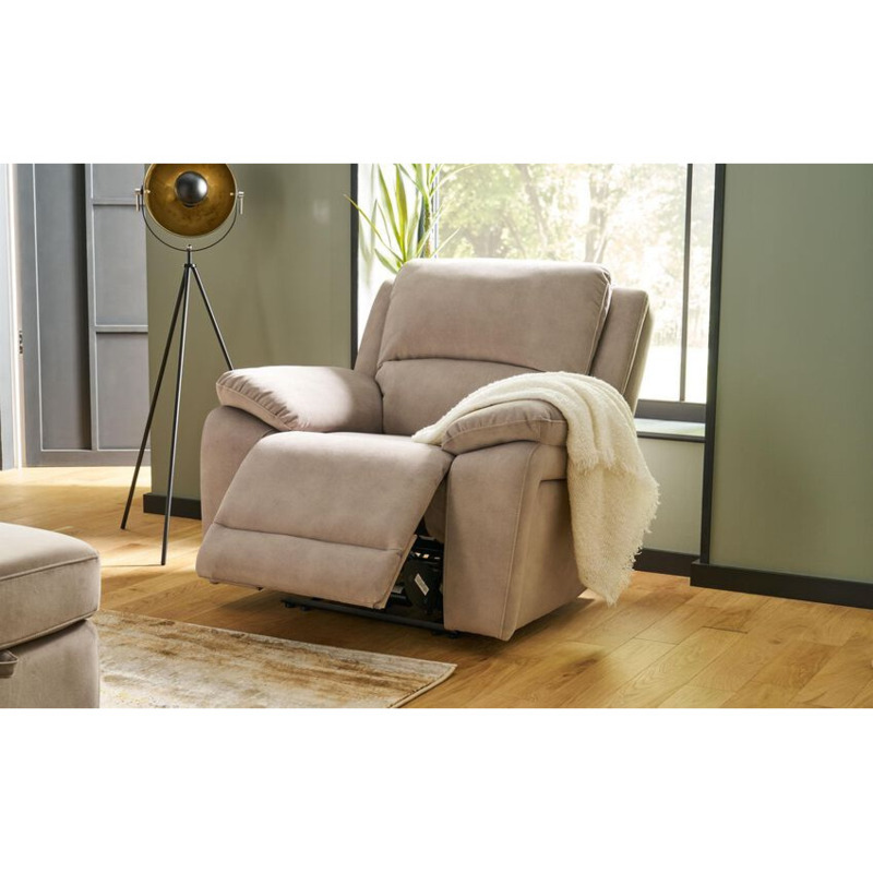 Endurance Fabric Spencer Power Recliner Chair by SCS | ufurnish.com