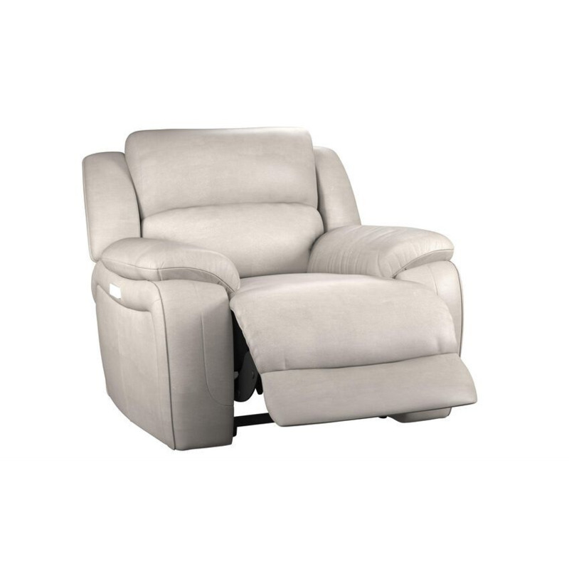 Endurance Grey Spencer Power Recliner Chair by SCS | ufurnish.com