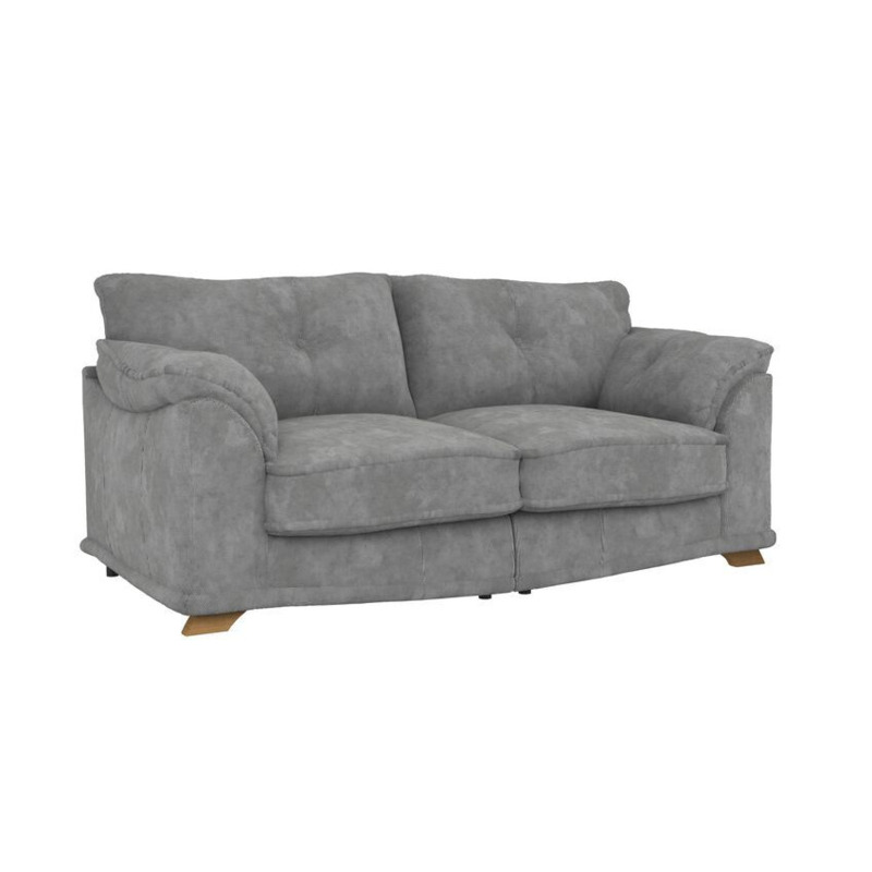 ScS Living Grey Sammy Fabric 3 Seater Split Sofa by SCS | ufurnish.com