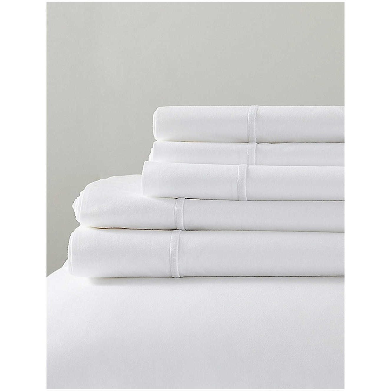 Savoy cotton super king size deep fitted sheet by Selfridges | ufurnish.com