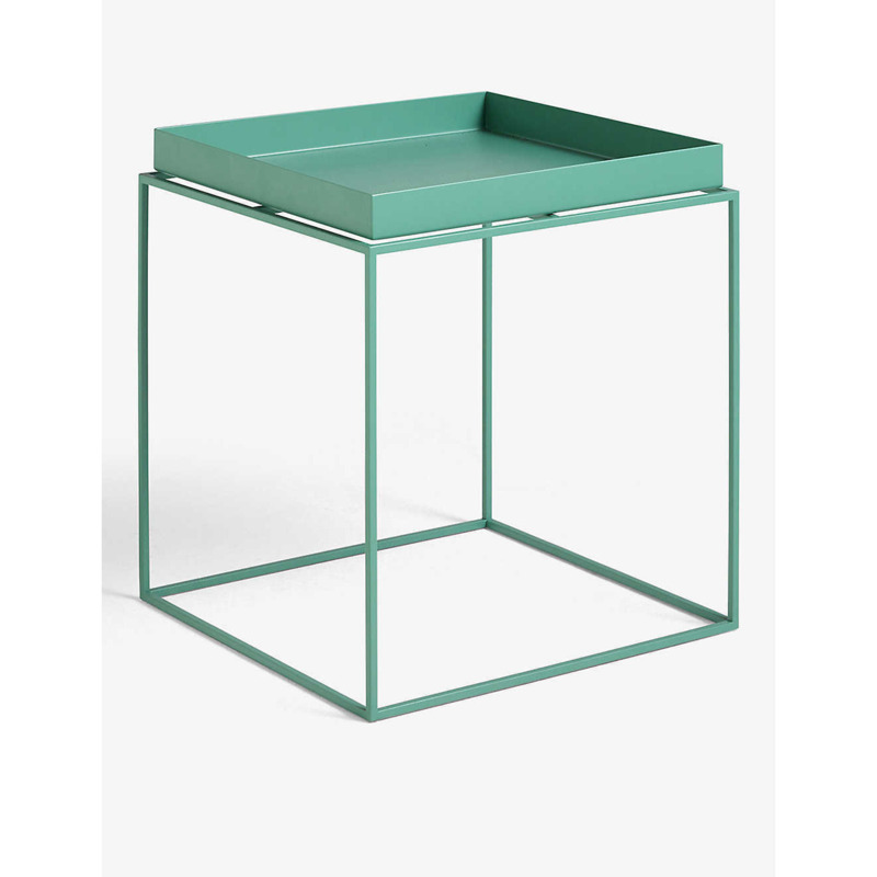 Removable square steel tray table 44cm by Selfridges | ufurnish.com