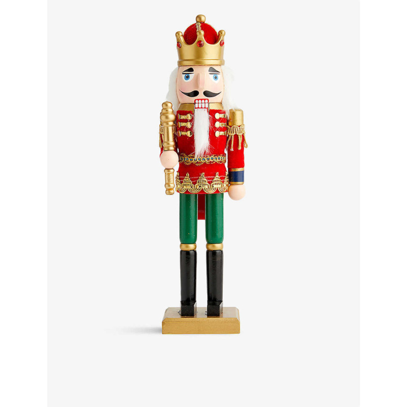 Nutcracker wooden Christmas decoration by Selfridges | ufurnish.com