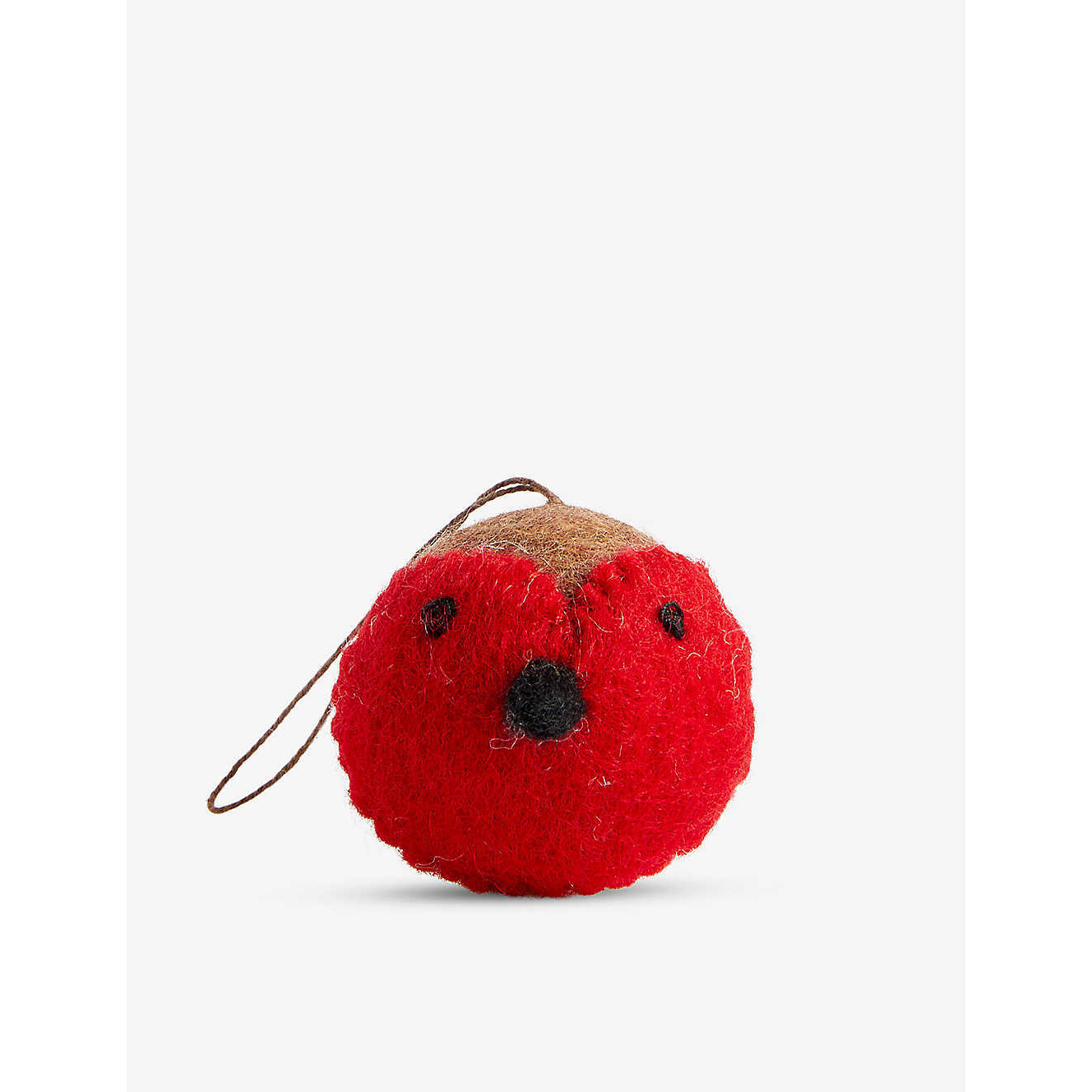 Sweetheart Robin felt Christmas decoration by Selfridges | ufurnish.com