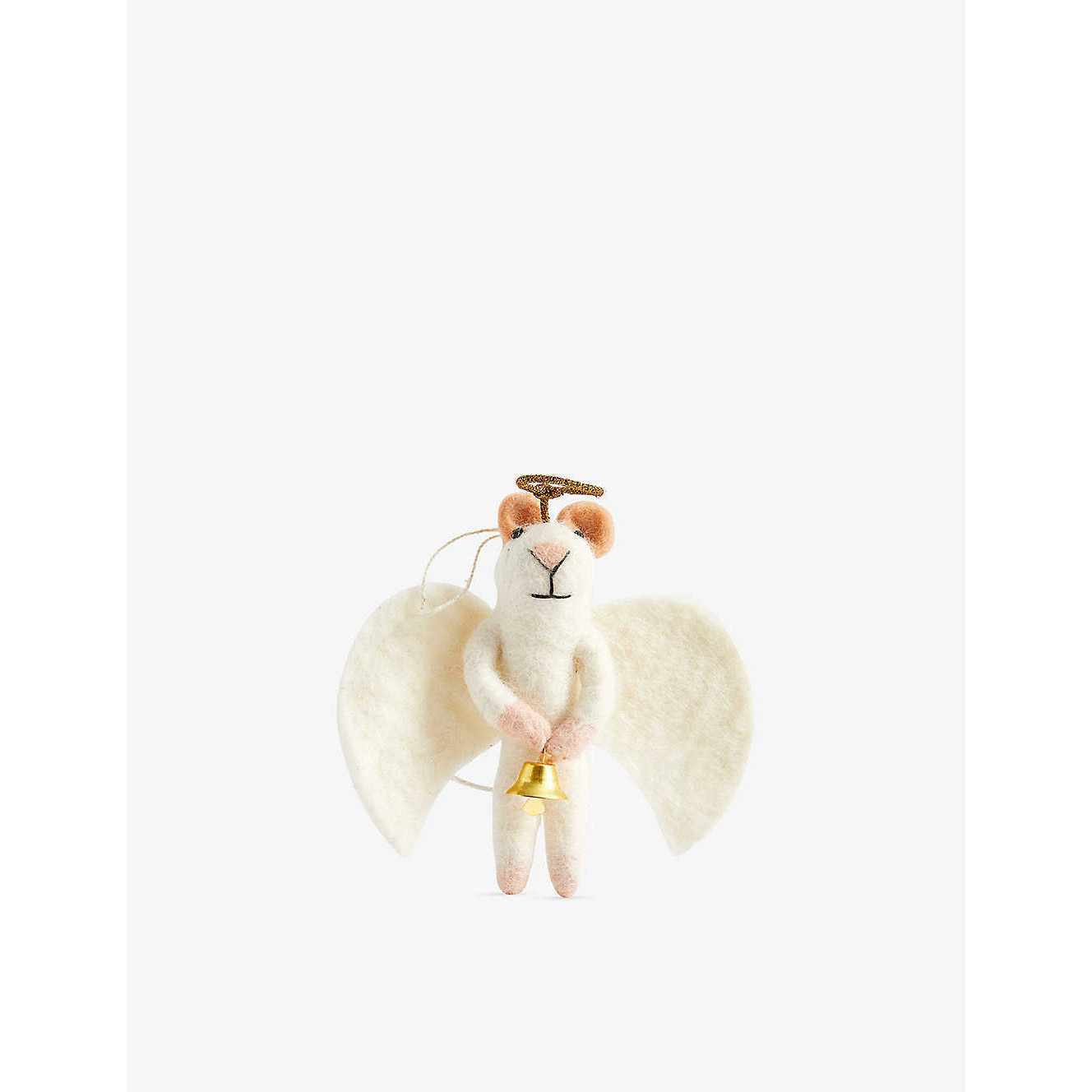 Angelica Mouse felt Christmas decoration by Selfridges | ufurnish.com