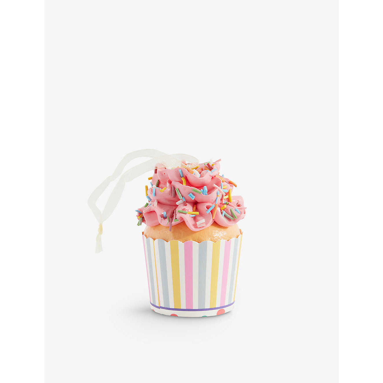 Cupcake foam Christmas decoration 9cm by Selfridges | ufurnish.com