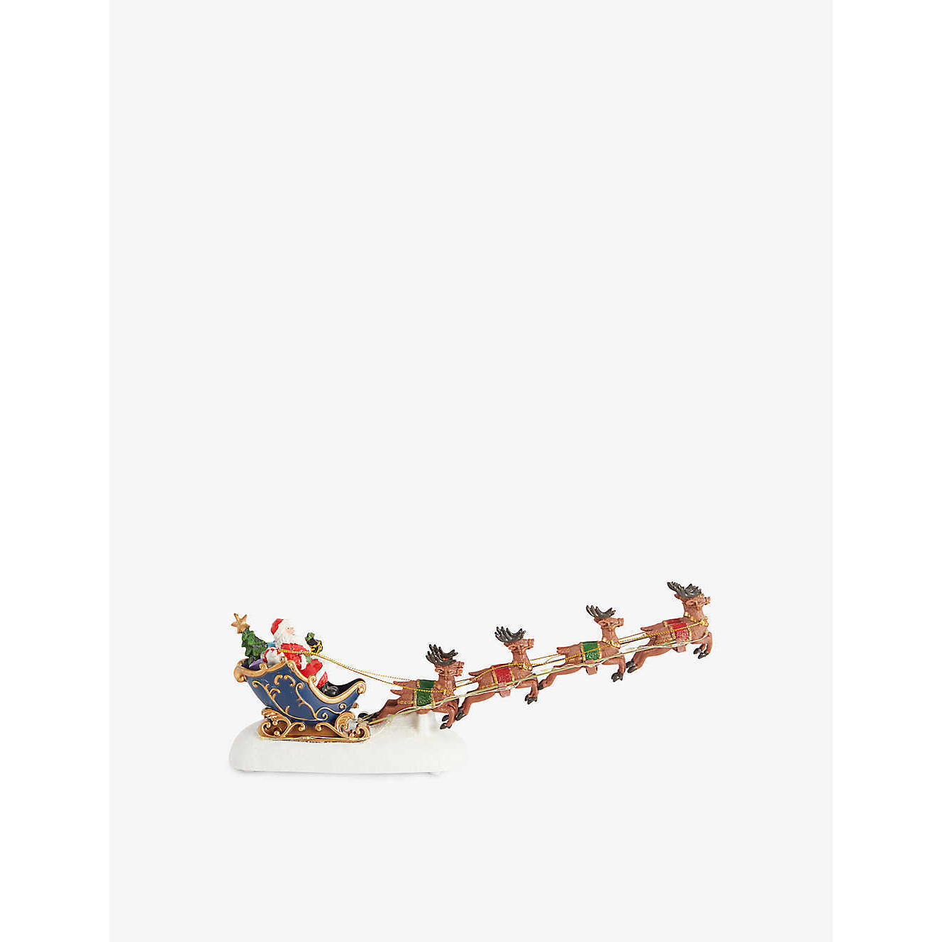 Santa’s sleigh LED metal Christmas decoration 32cm by Selfridges ...