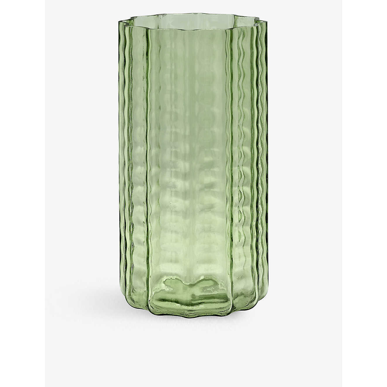 Wave glass vase 28cm by Selfridges | ufurnish.com