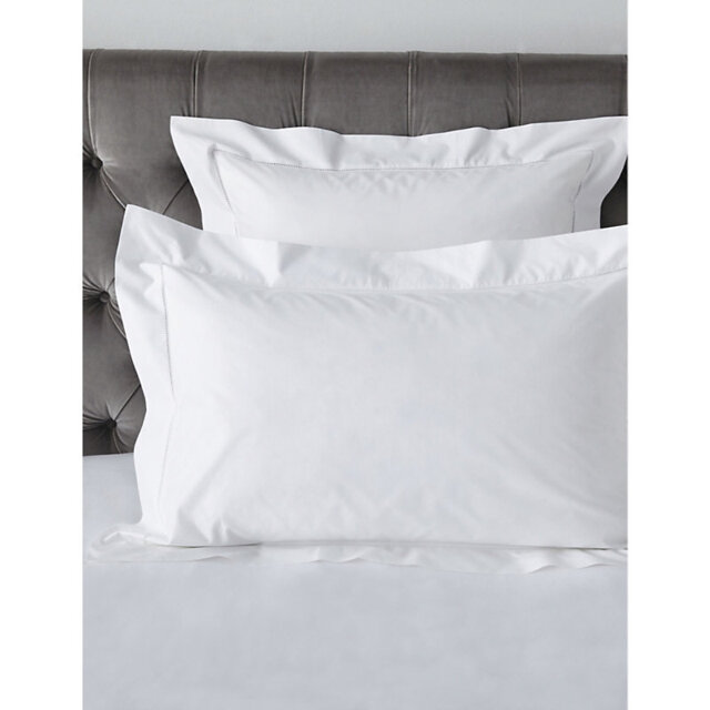 The White Company Cavendish Cotton Pillowcase by Selfridges | uFurnish.com