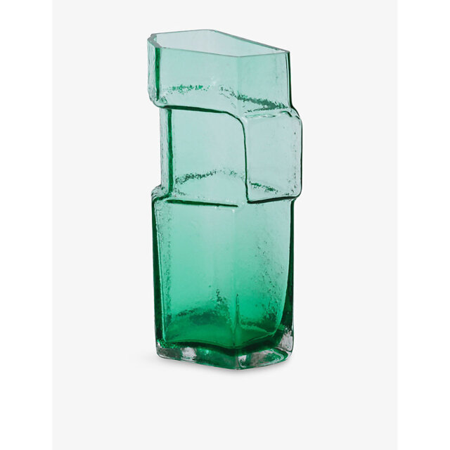 Ferm Living Utzon - Can Lis Muro Glass Vase 23cm by Selfridges ...