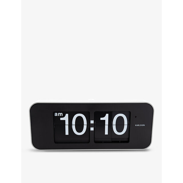 Karlsson Wide Flip wall clock by Selfridges | ufurnish.com