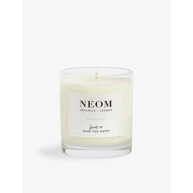 Neom Wellbeing Happiness Scented Wax Candle 185g by Selfridges ...