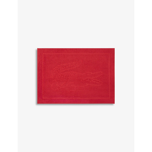 Lacoste Casual Logo-Embroidered Cotton Bath Mat 55cm x 80cm by ...