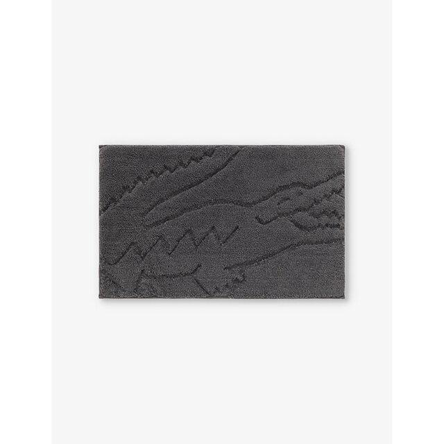Lacoste L Héritage Logo-Embossed Woven Bath Mat by Selfridges ...