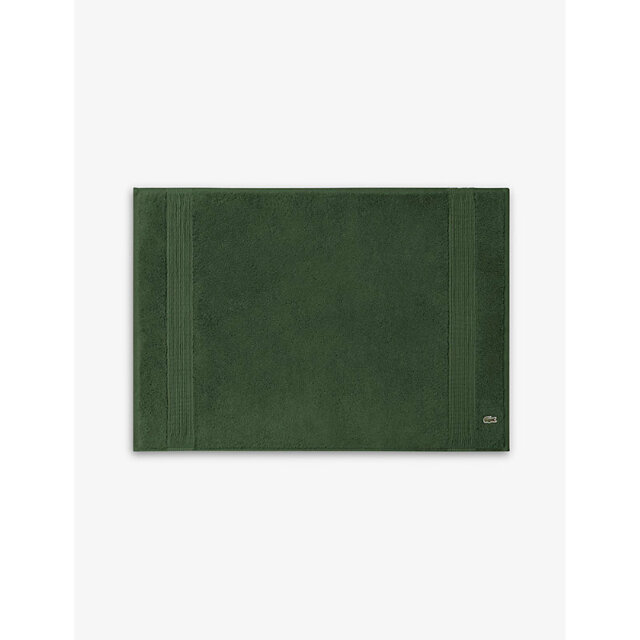Lacoste Le Croco Logo-Embroidered Cotton Bath Mat 70cm x 50cm by ...