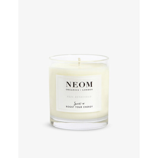 Neom Wellbeing Feel Refreshed™ Standard Candle 185g by Selfridges ...