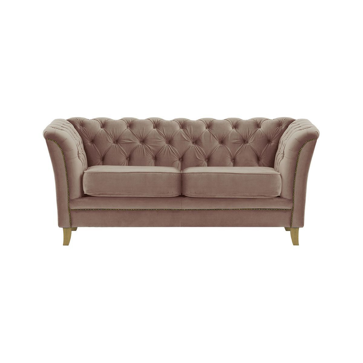 Karin 2 Seater Sofa, lilac, Leg colour: like oak by SLF24 | ufurnish.com