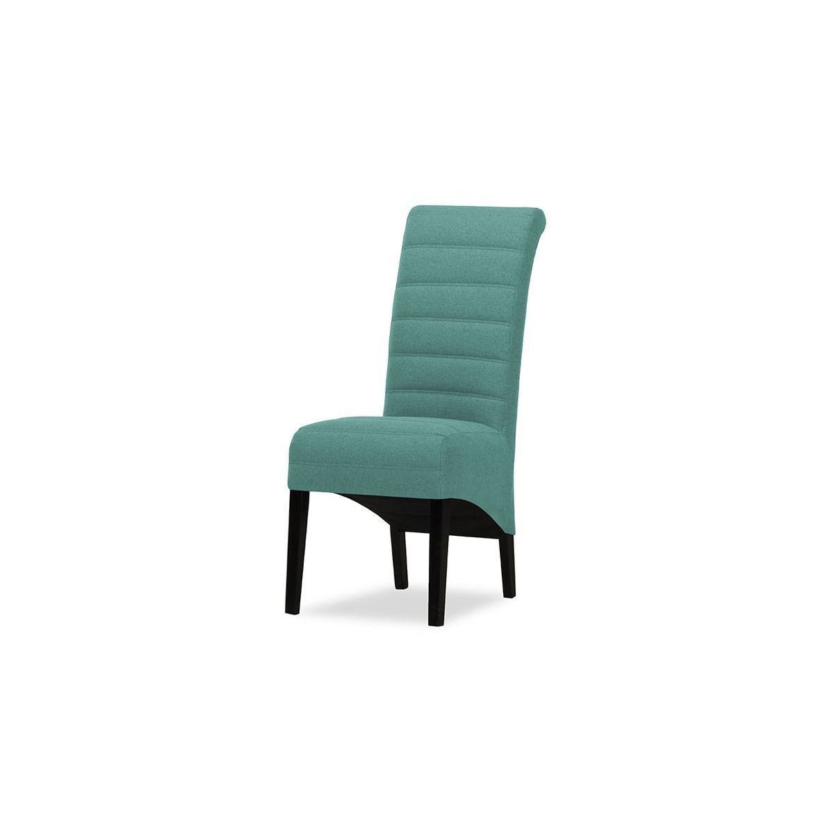 Korne Dining Chair, light blue, Leg colour: dark oak by SLF24 ...
