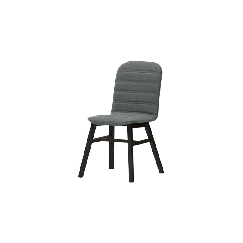 Dao Dining Chair, dark grey, Leg colour: black by SLF24 | ufurnish.com
