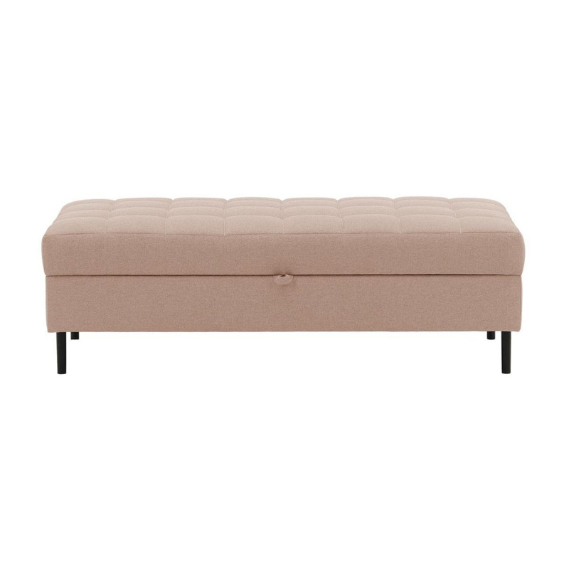 Ludo Footstool with Storage, pastel pink by SLF24 | ufurnish.com