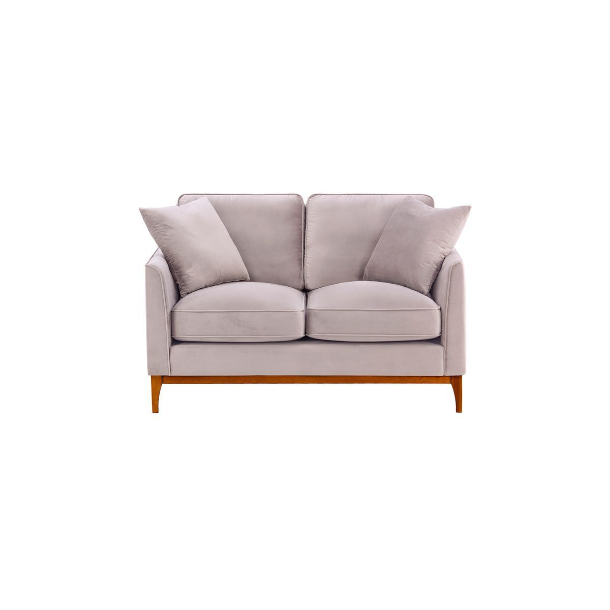 Linara 2 Seater Sofa, lilac, Leg colour: aveo by SLF24 | ufurnish.com