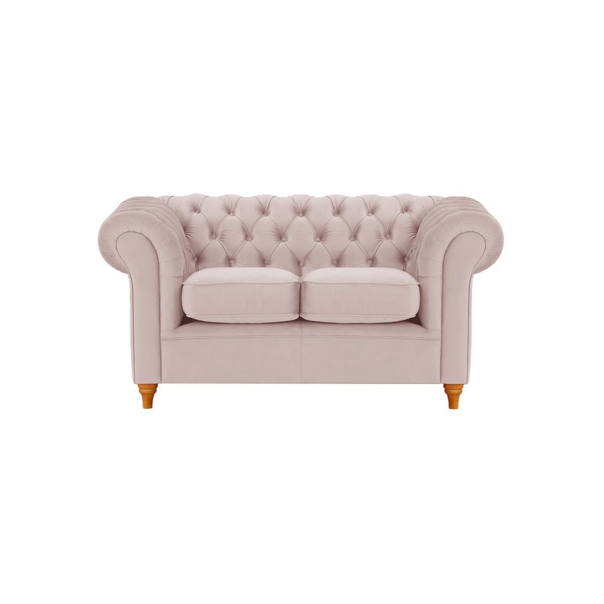 Chesterfield 2 Seater Sofa, lilac, Leg colour: aveo by SLF24 | ufurnish.com