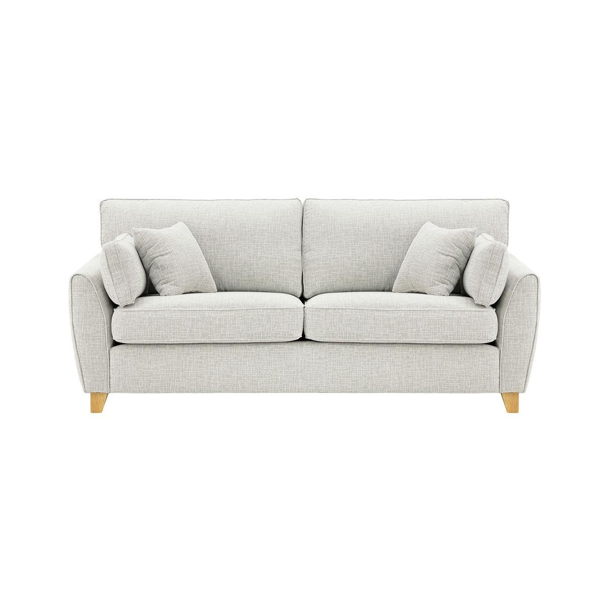 James 3 Seater Sofa, lilac, Leg colour: like oak by SLF24 | ufurnish.com