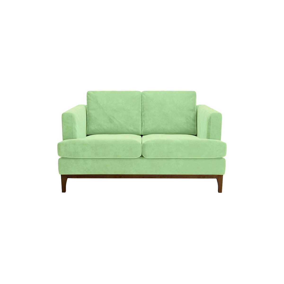 Scarlett Eco 2 Seater Sofa, mint, Leg colour: dark oak by SLF24 ...