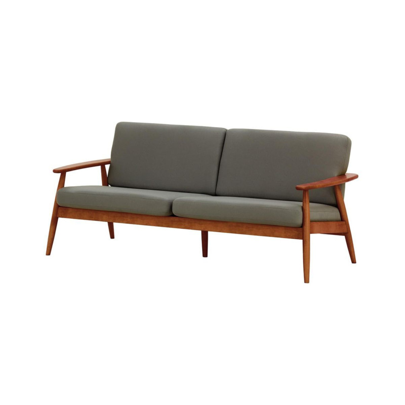 Demure Aqua 3 Seater Garden Sofa, dark grey, Leg colour: 8011 aveo by ...