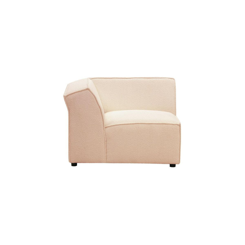 Mojo Corner Modular Unit (CM), boucle pink by SLF24 | ufurnish.com