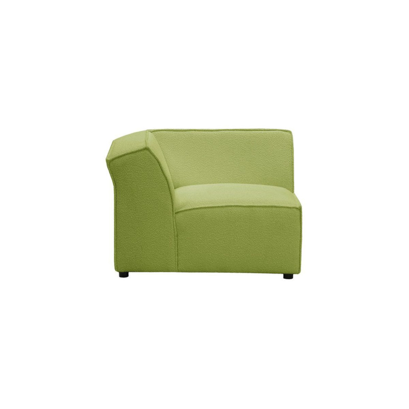 Mojo Corner Modular Unit (CM), boucle green by SLF24 | ufurnish.com