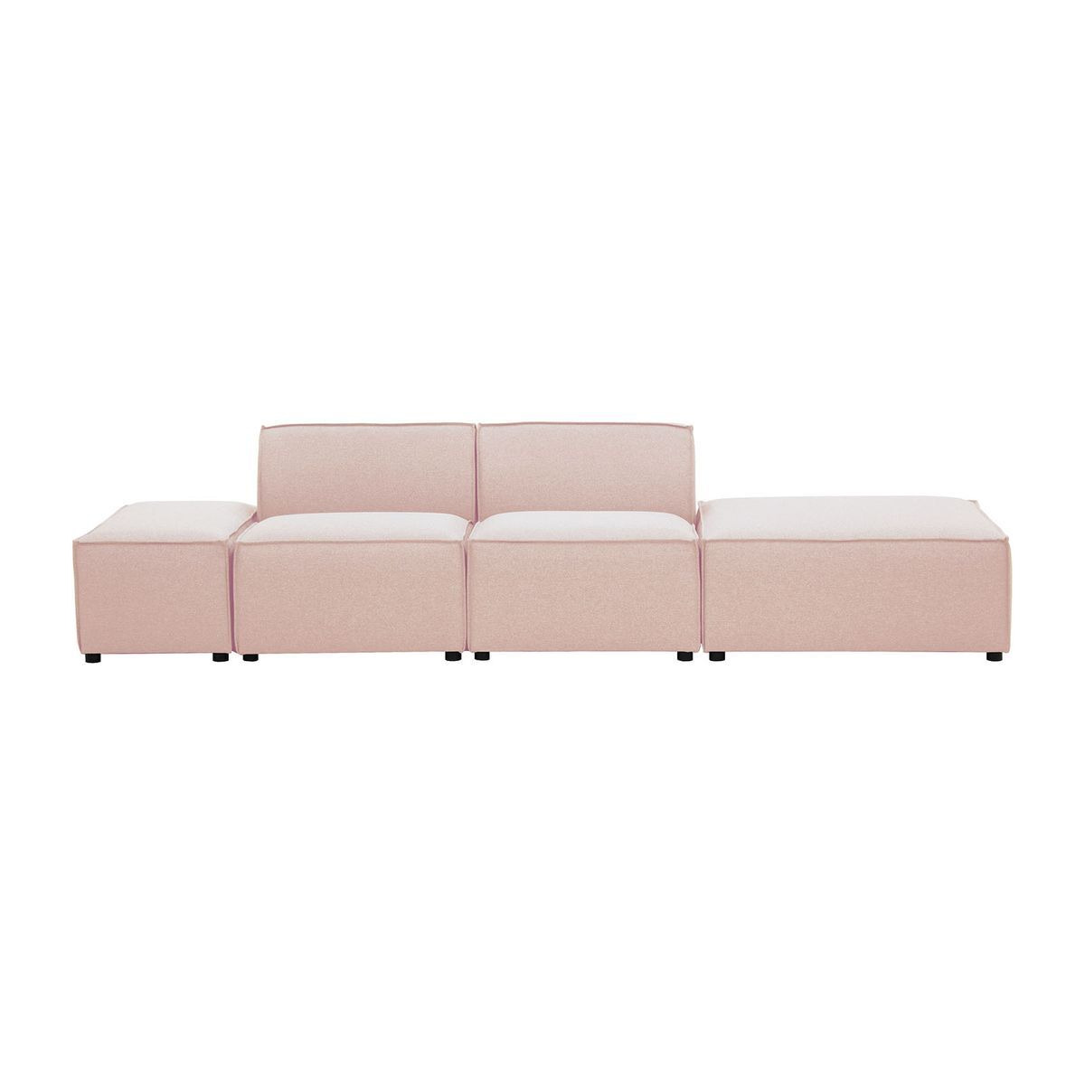 Mojo Modular Sofa, pastel pink by SLF24 | ufurnish.com