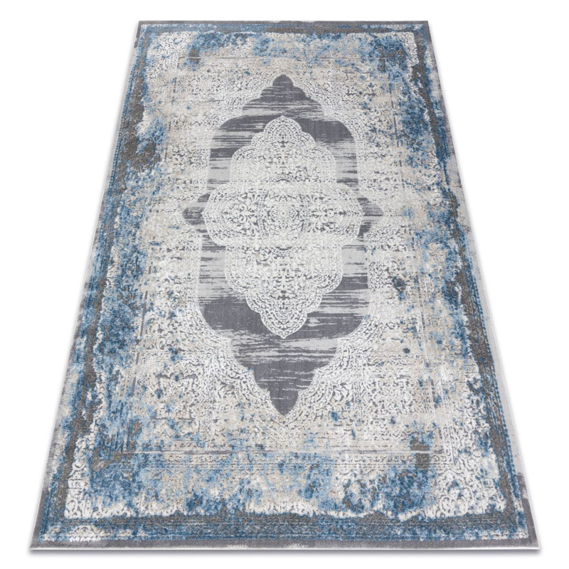 Mike Modern Rug Cream Blue, 120x170 cm by SLF24 | ufurnish.com