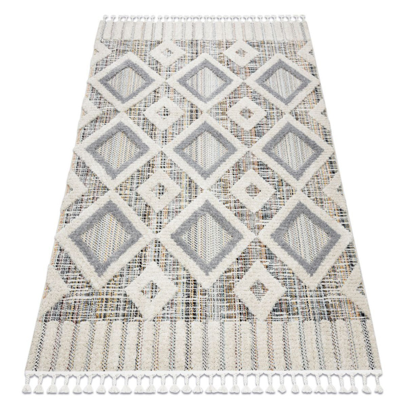 Martiner Morrocan Rug Grey Yellow, 200x290 cm by SLF24 | ufurnish.com