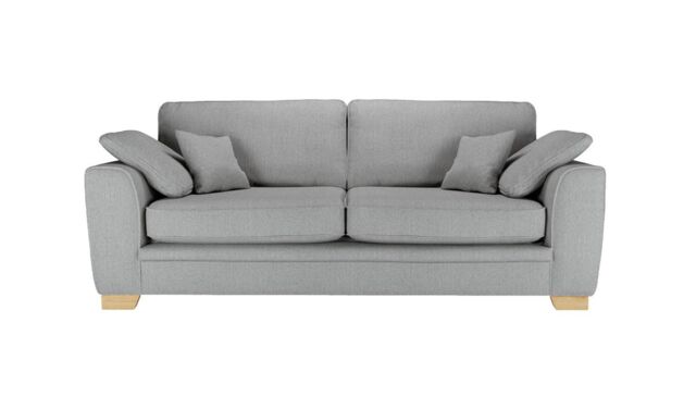 Ronay 3-seater Sofa, beige, Leg colour: like oak by SLF24 | ufurnish.com
