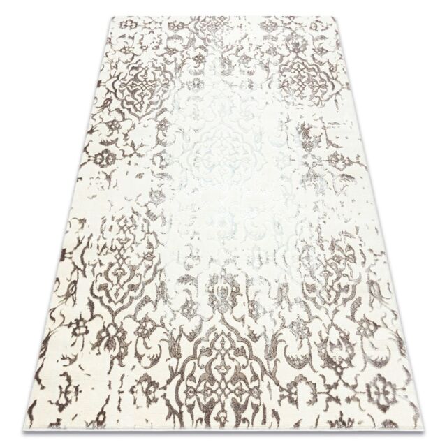Sid Vintage Rug in Cream / Brown, 80x150 cm by SLF24 | ufurnish.com